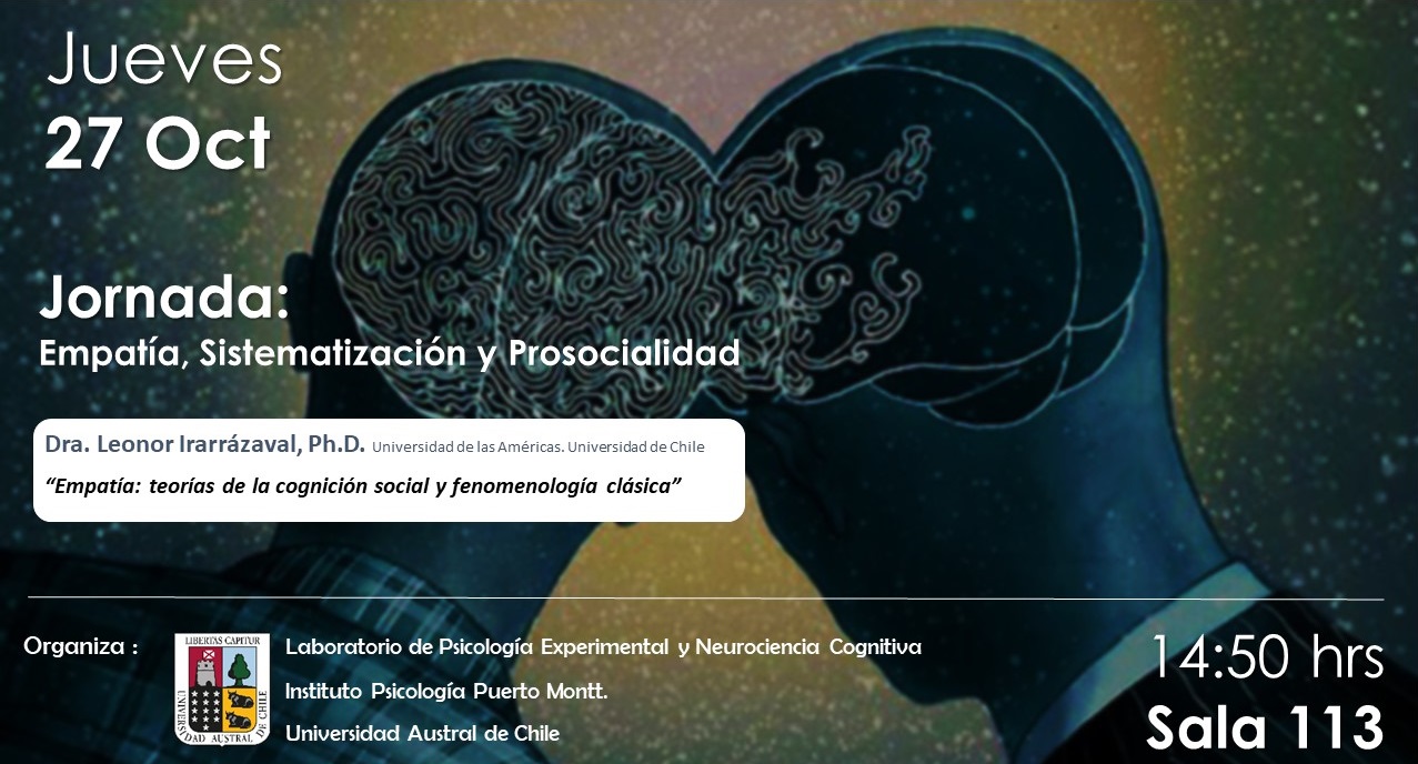 Jornada: Empatía, Sistematización y Prosocialidad – Instituto de Psicologia